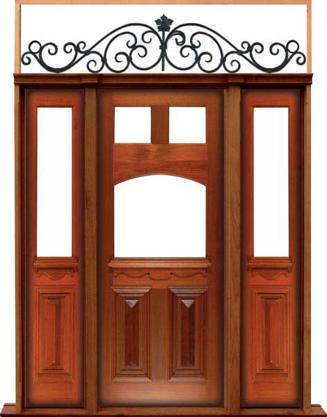 queen anne: double door